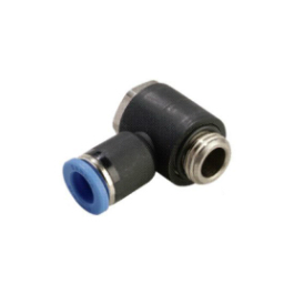 6mm OD Tube x 1/8" BSPP - Male Banjo Connector - Push to Connect Fitting