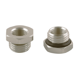 1/2" Ml BSPP x 3/8" Fm BSPP - Bushing - Metallic Pipe Fitting