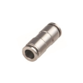 1/2" OD Tube - Straight Union - Push to Connect Fitting - 304 Stainless ...
